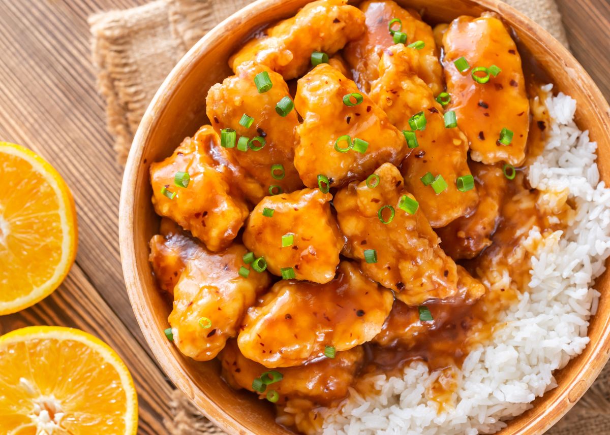 Pollo a La Naranja Con Arroz: Receta Sabrosa y Fácil Para Una Cena ...