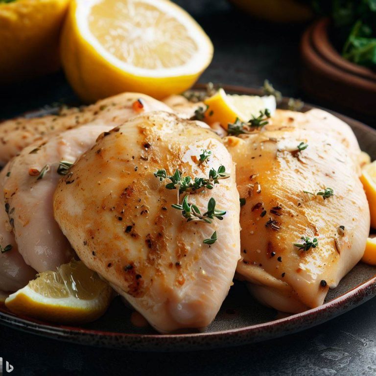 Pollo Jugoso Con Salsa De Limón Refrescante: Una Delicia Culinaria 2025 ...