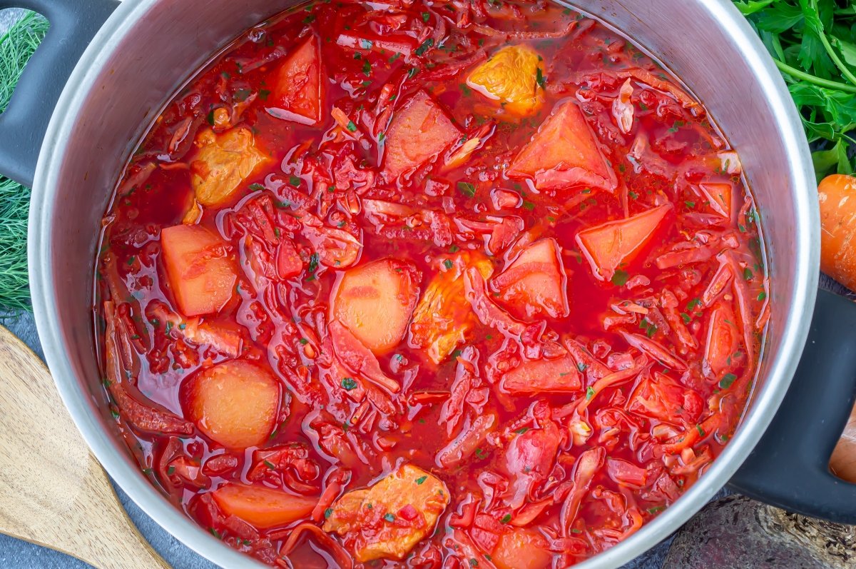 Receta De Sopa Borsch Ucraniana Auténtica 2025 | LA CHECHI COCINA